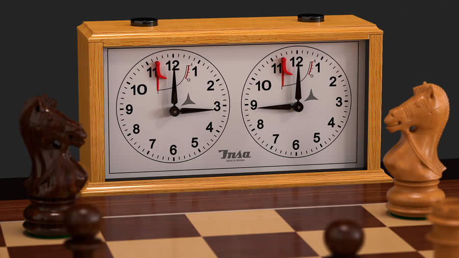 Analog Chess Clock Insa – Chess Universe